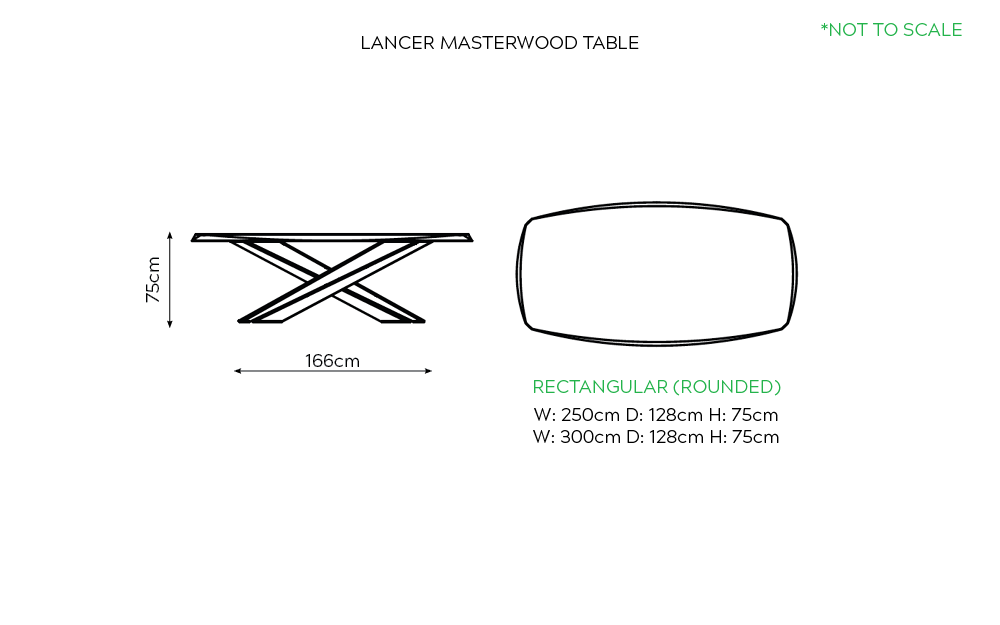 Cattelan Italia Lancer Masterwood Table